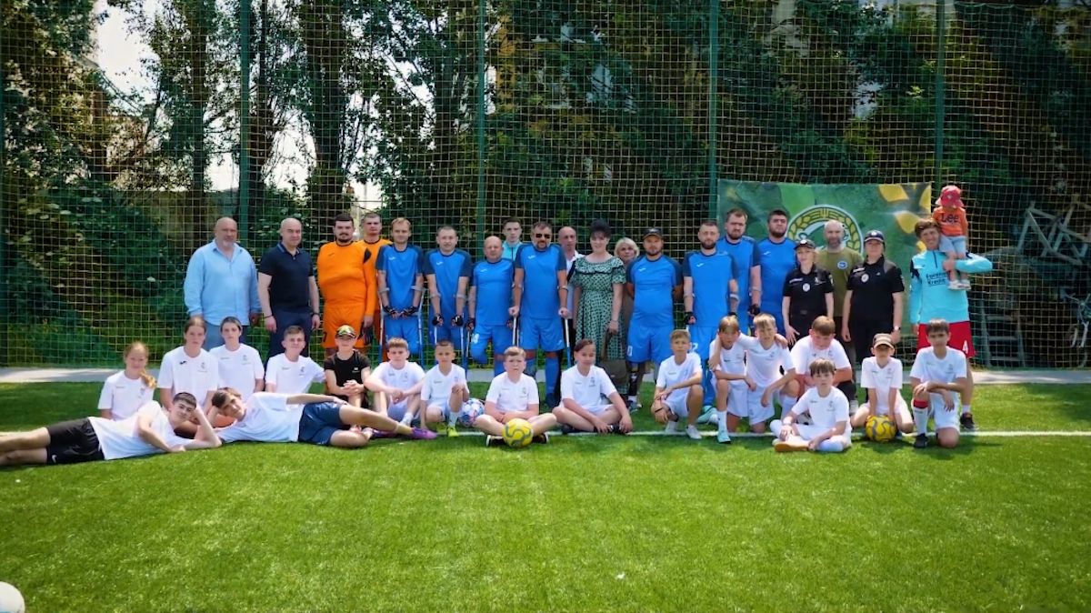 Ампфутбольна команда «Вікінги» з Тернополя провела перший матч проти ...